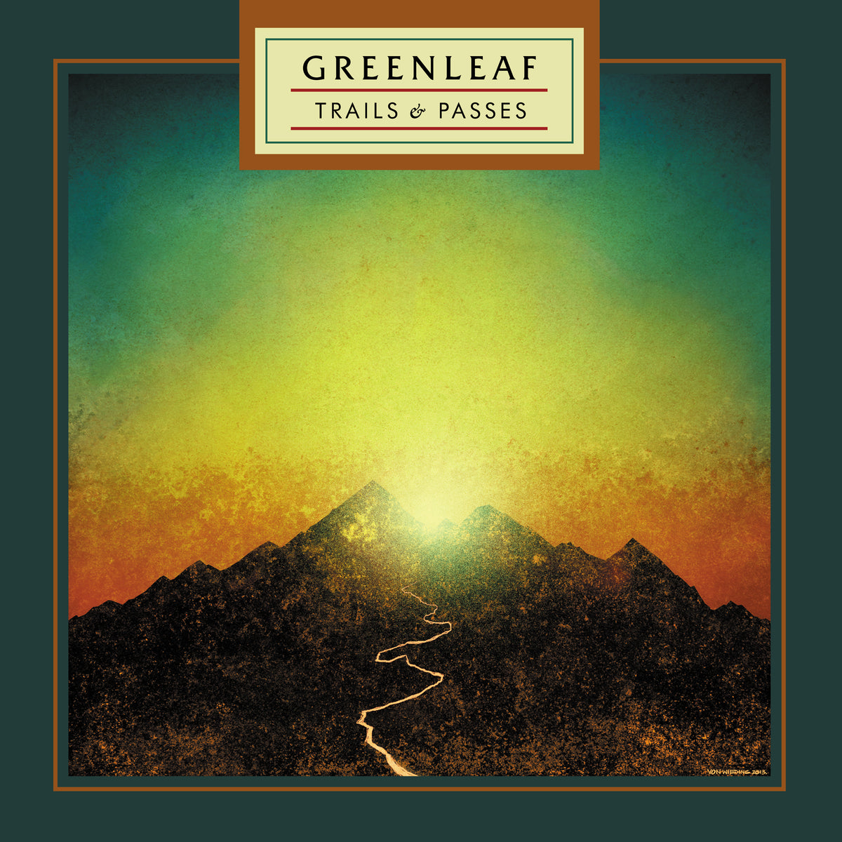 Greenleaf - "Trails & Passes" LP Splatter Vinyl – Sound of Liberation ...