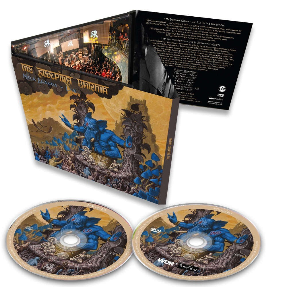 My Sleeping Karma - "Mela Ananda" CD + DVD – Sound of Liberation Records